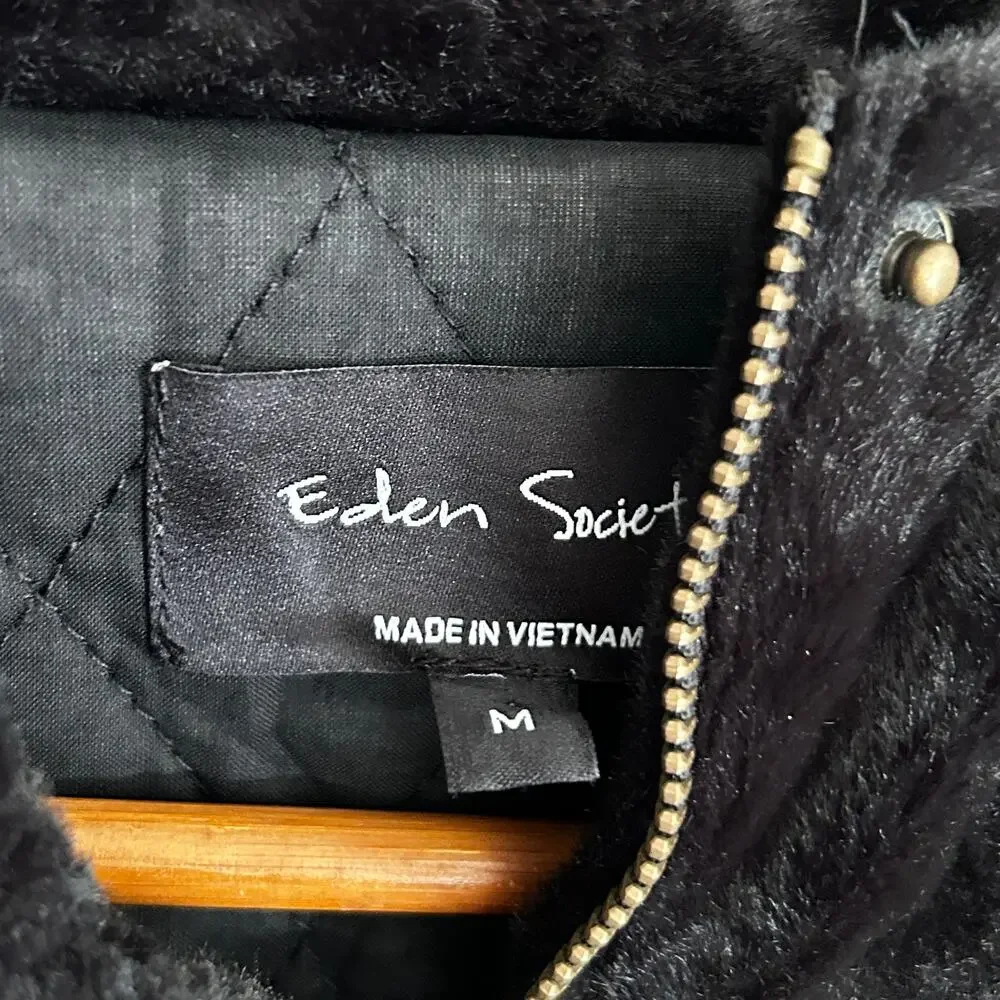 Eden Society | Jackets & Coats | Eden Society Fleece Utility Jacket M ...